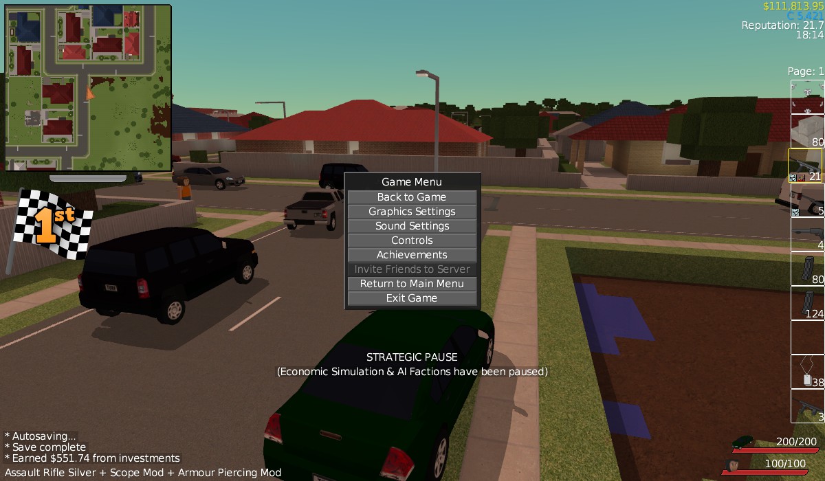 Strategic Pause - Voxel Turf Wiki